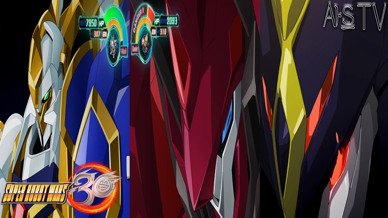 [아스의 슈퍼로봇대전30] 코드 기어스 시리즈 기체 전무장 연출 모음(SRW 30 Code Geass Series All ...