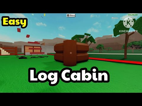 How To Build Log Cabin Walls (LT2) - YouTube