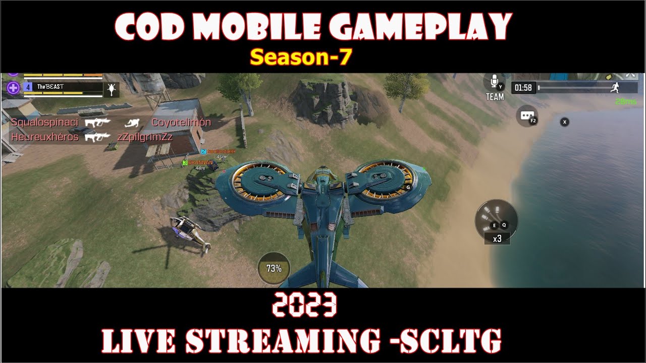 Call of Duty: Mobile-Season 3- Rush Br-Isolated Live Streaming Gameplay ...