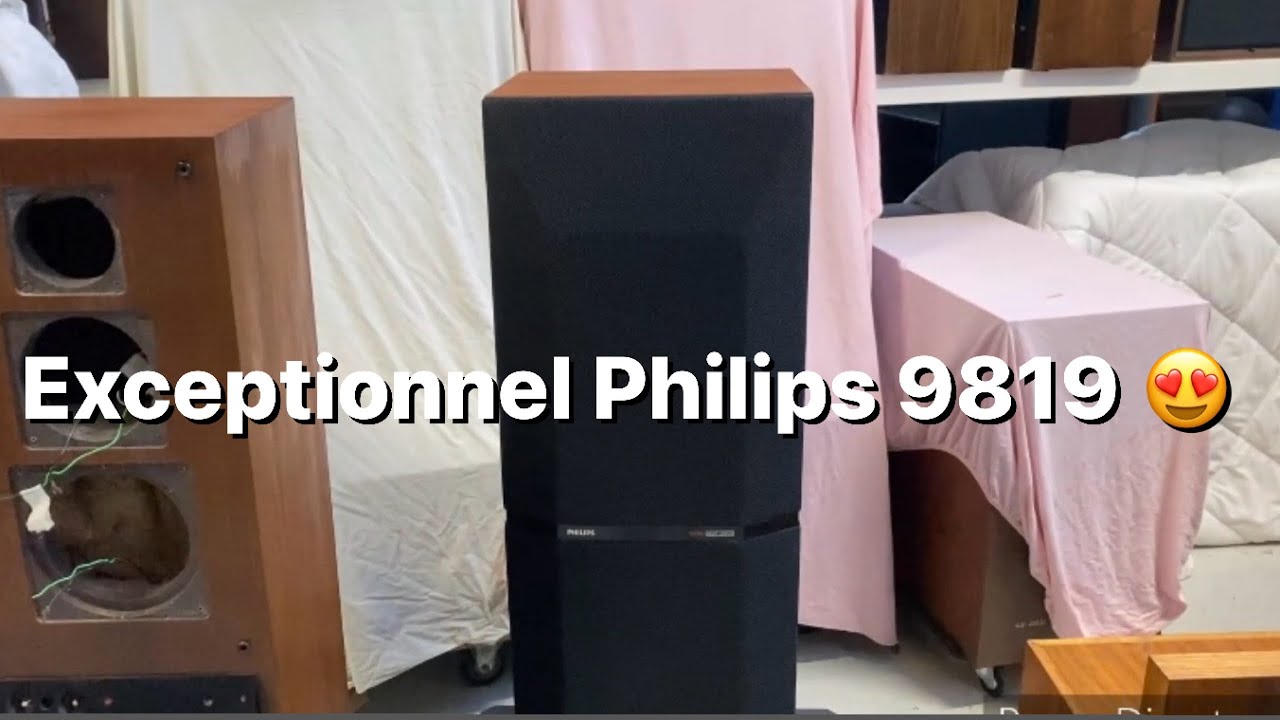 EXCEPTIONNEL PHILIPS 9819 😍👌RÉNOVATION FINI !!! 🎶🎼 - YouTube