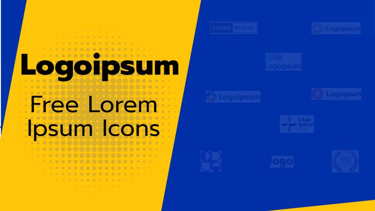 Get FREE Lorem Ipsum SVG Logo Icons At Logoipsum - YouTube