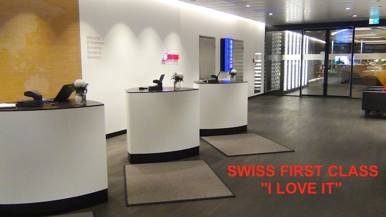 INSIDE LX SWISS NEW Complete First Class Lounge Zürich - "Made of ...