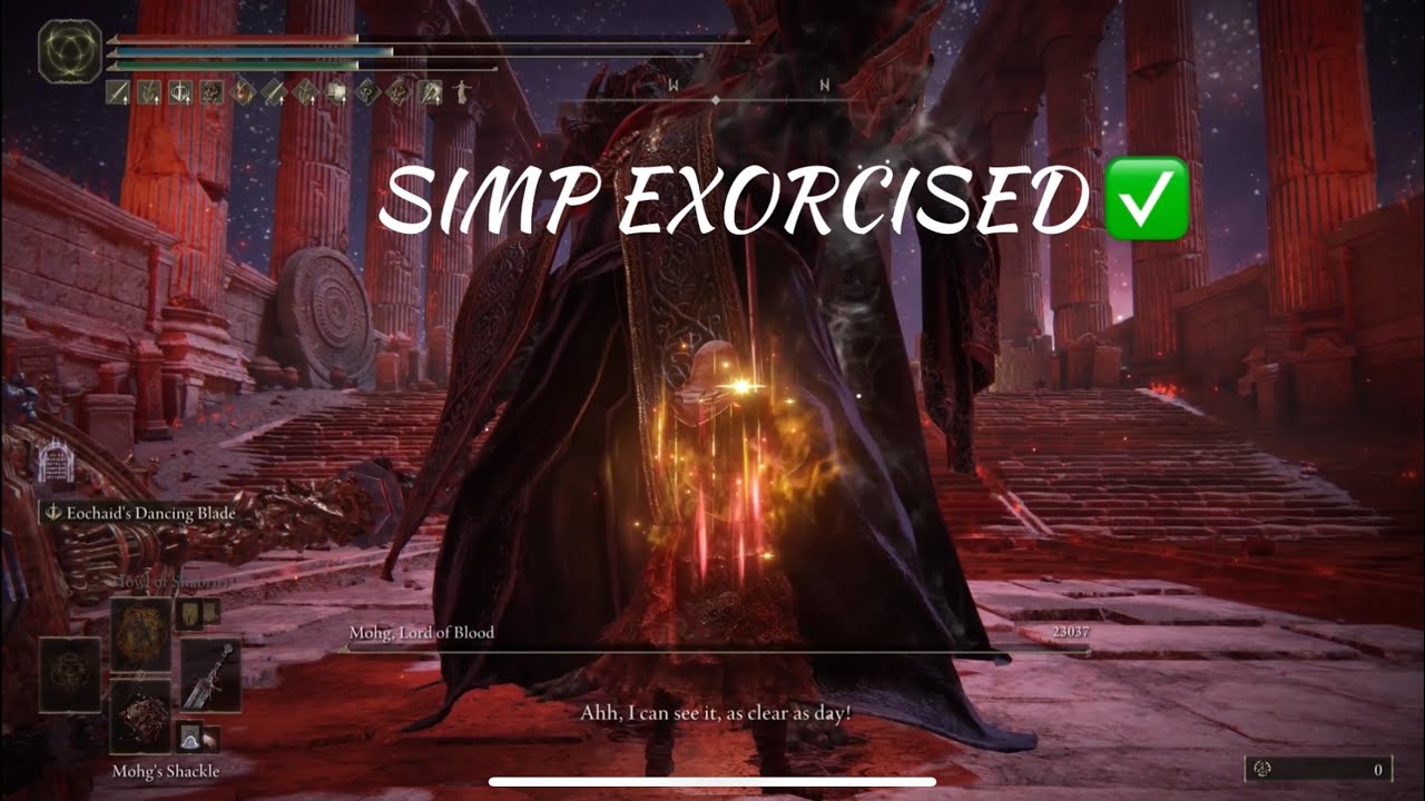 Simp Lord Mohg Got One-Shotted 😂⚔️ #eldenring - YouTube