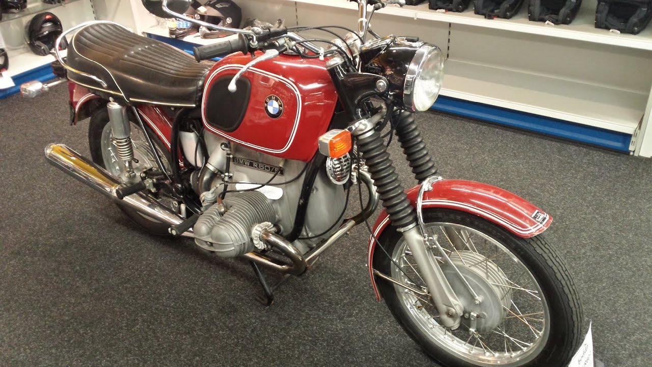 BMW R60-5, EZ Feb. 1974, 42 000km, Sammlerstück - YouTube