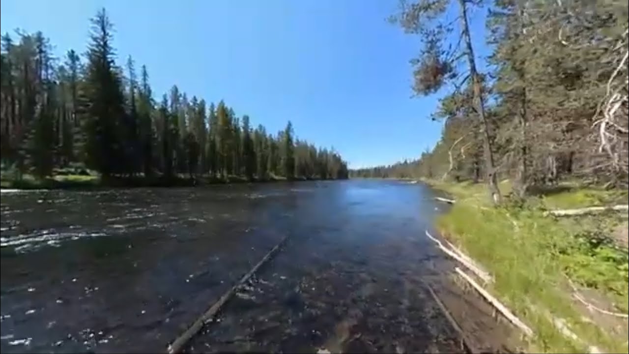 Yellowstone National Park - Bechler Trail Day 6 Campsite 9U1 to Bechler ...