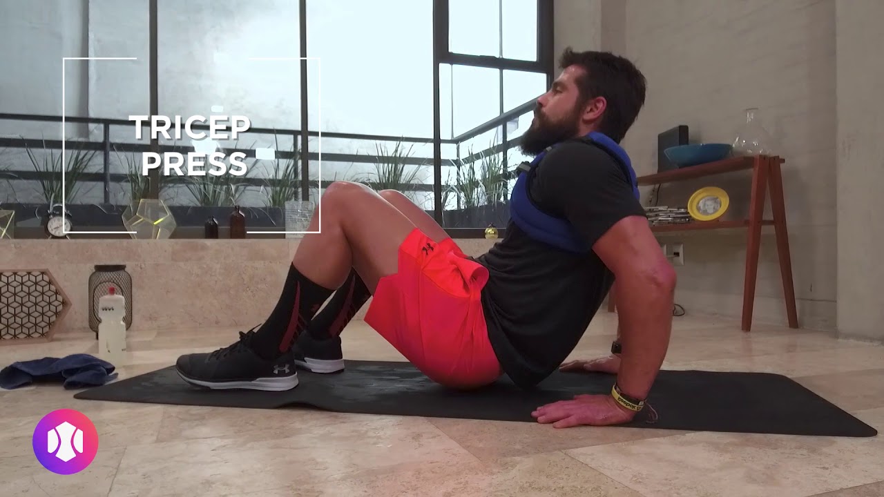 TRICEP PRESS - YouTube