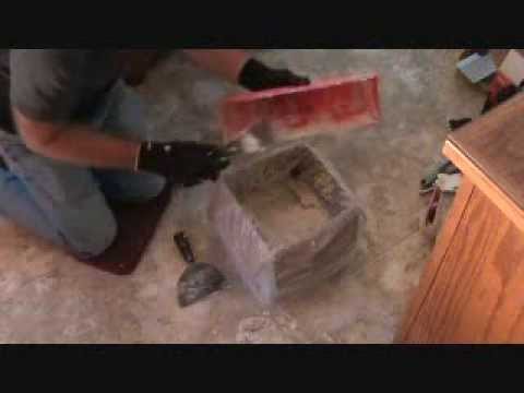 How to apply a skip trowel finish to a sheetrock ceiling...Part 10 ...