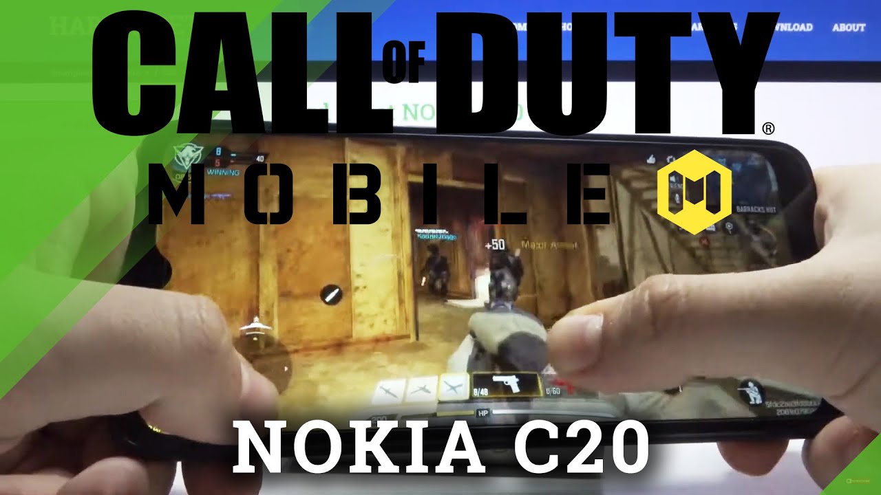 Nokia C20 Call Of Duty | Best Mobile FPS Shooter - YouTube