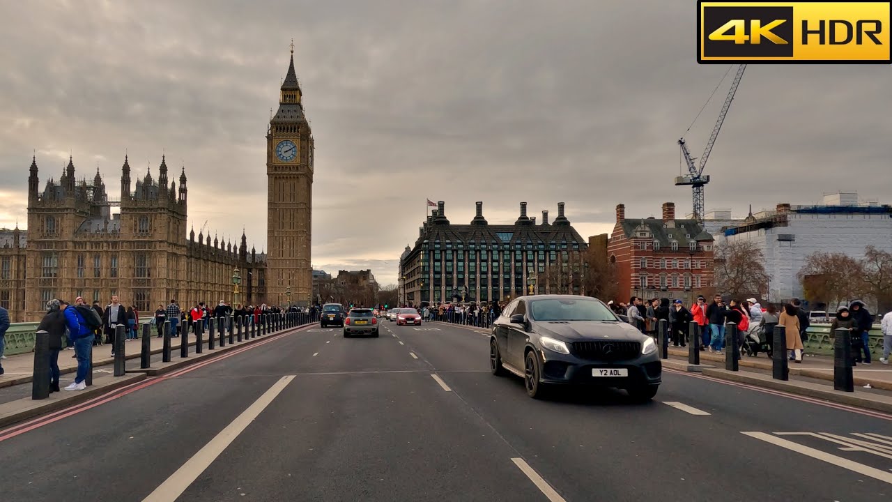London Drive on a Busy Christmas Day | What is it like to drive in ...
