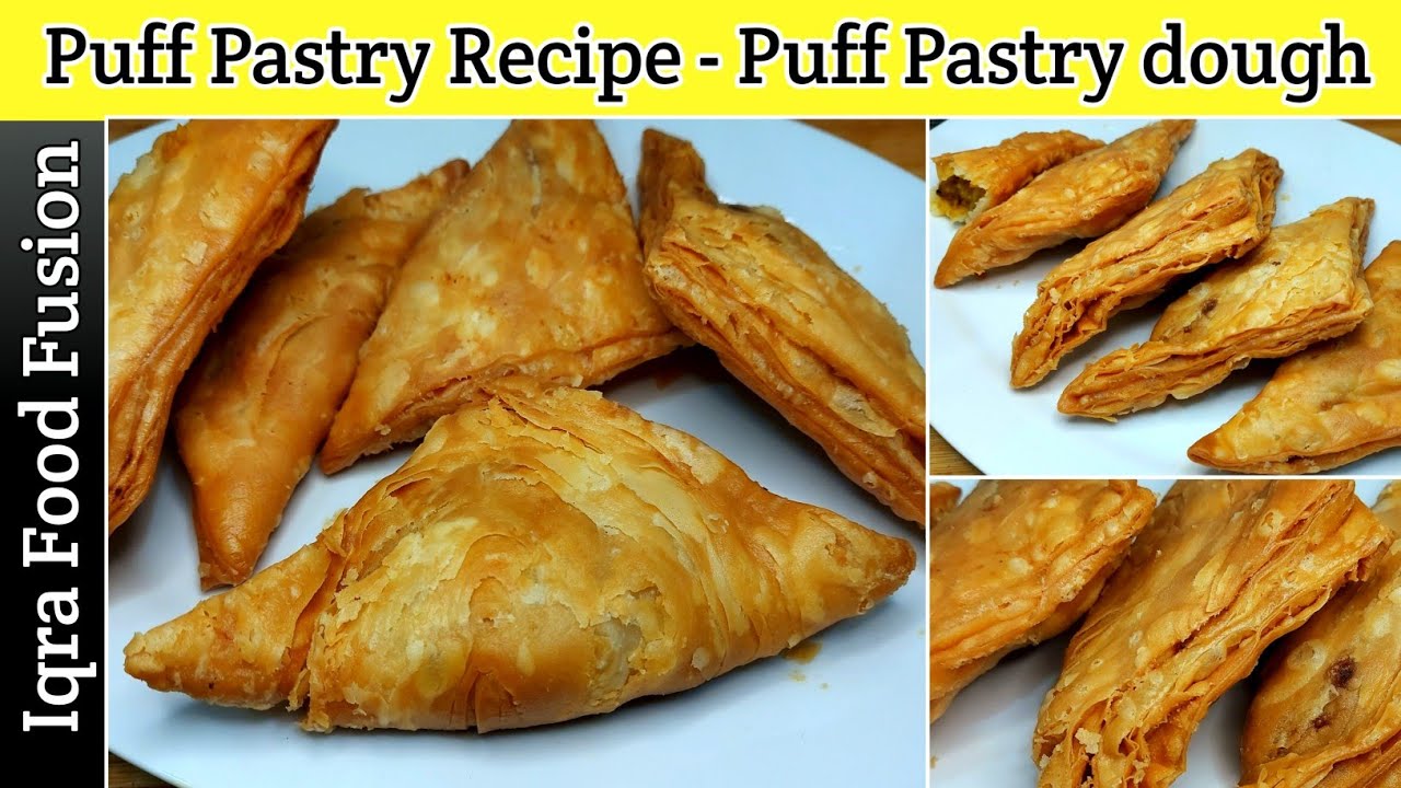 Puff Pastry Dough Recipe | Puff Pastry Snacks Recipe | Puff Pastry ...