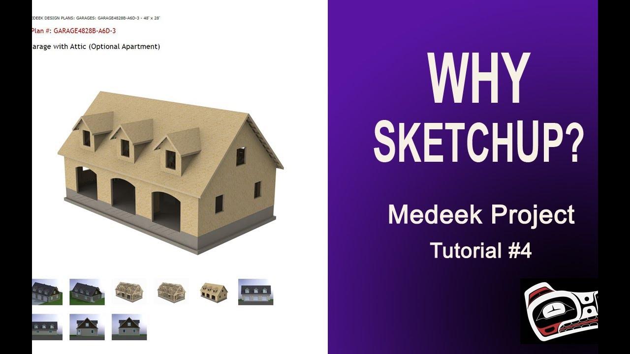 Medeek Project Plugin Tutorial 4 - Why SketchUp? - YouTube