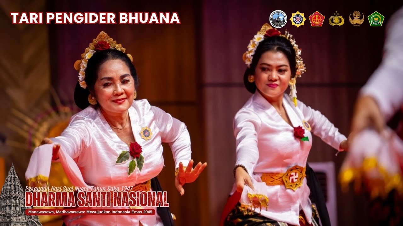 Tari Pengider Bhuana - Dharma Santi Nasional 2025 - YouTube