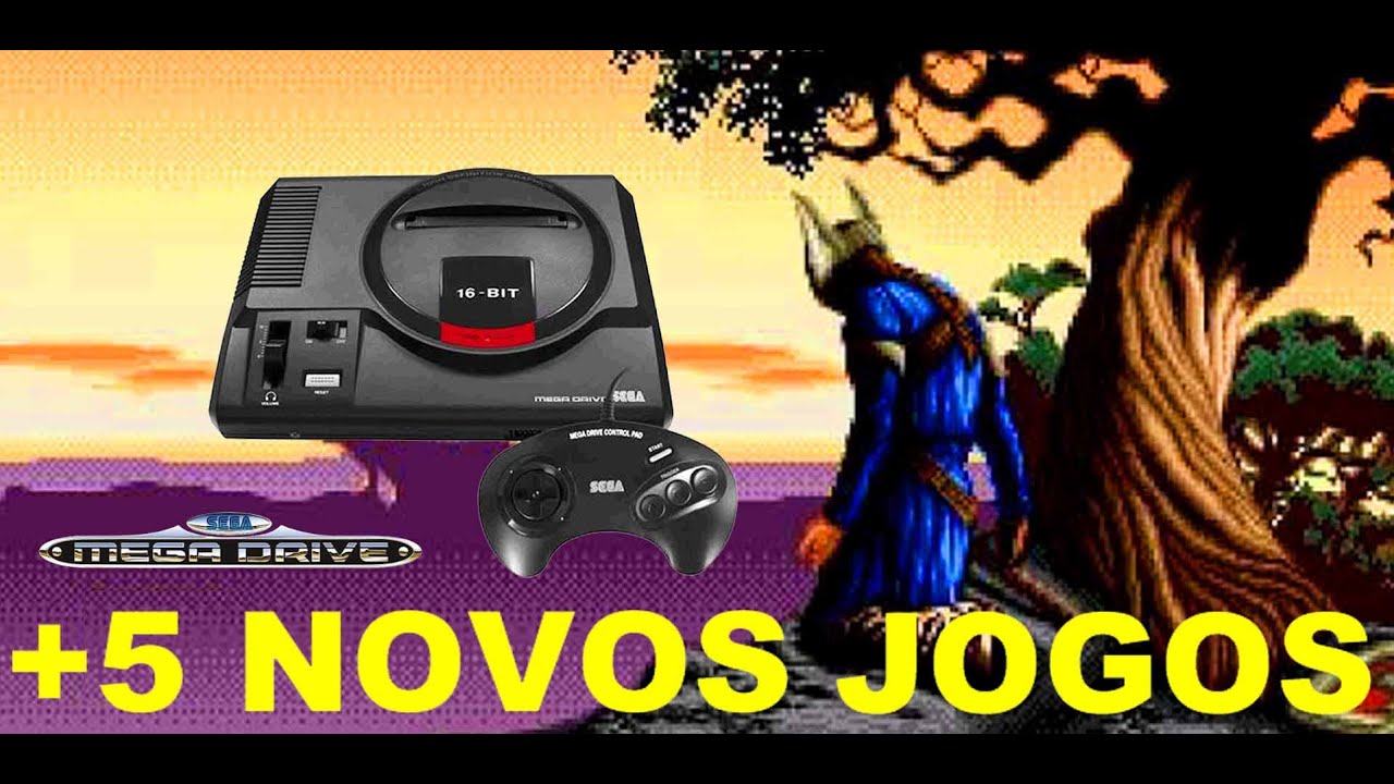 Mais 5 Novos Jogos Para Megadrive em 2024 - YouTube