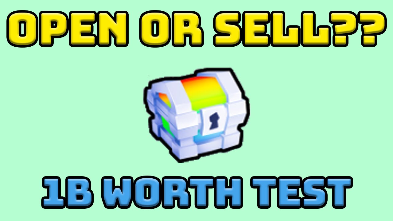 Opening Almost A Billion Worth Of Rainbow Mini Chests So You Don't Have ...