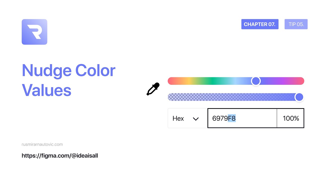 CHAPTER 07.⁣⁣⁣⁣ - TIP 05. - Nudge Color Values - YouTube