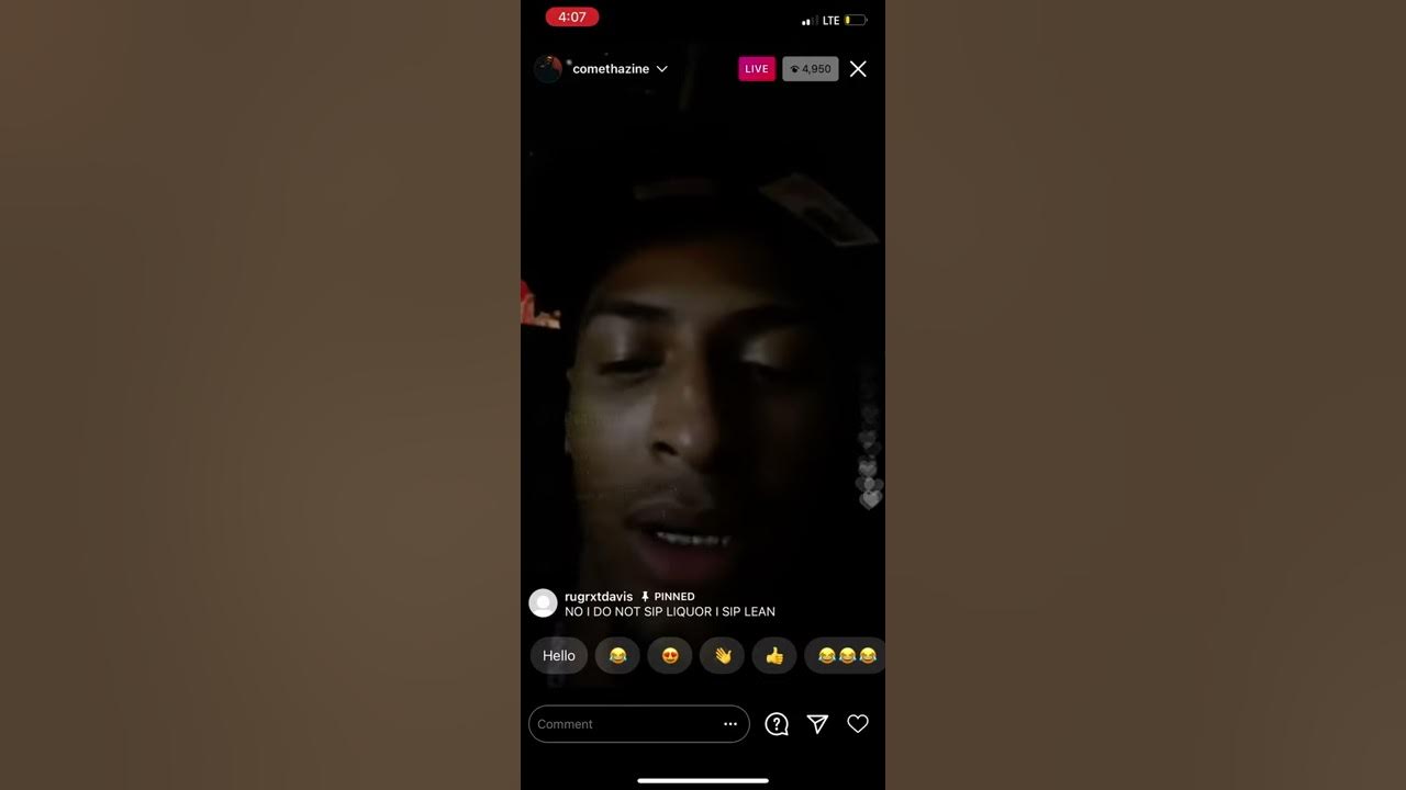 Comethazine On Instagram Live 11 18 2020 Youtube