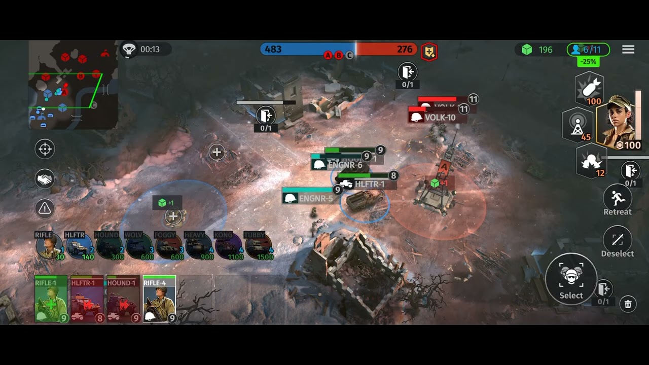 USA gameplay 🇺🇲 - world war armies ww2 pvp rts - YouTube