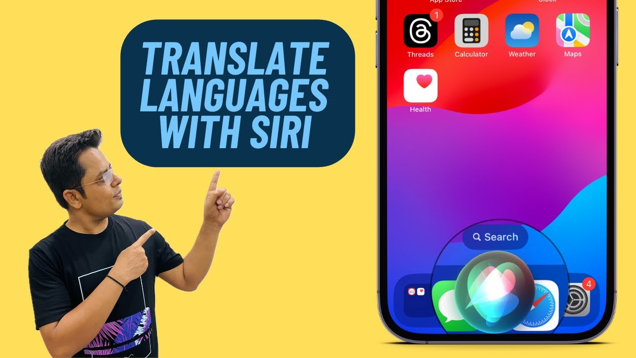 How to Translate Languages with Siri on iPhone and iPad - YouTube