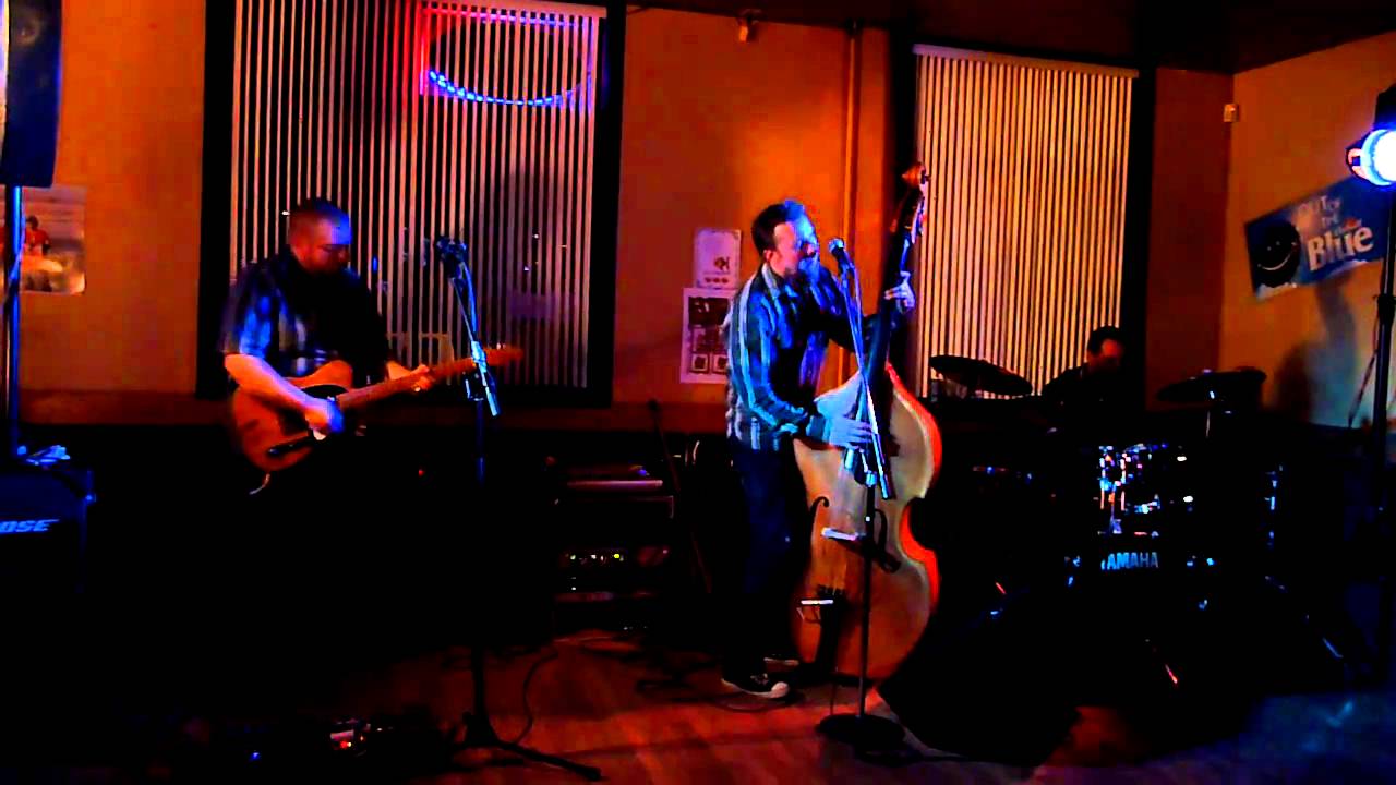Mike Bourque playing guitar with Shane Chisholm in Crossfield, AB (2011 ...