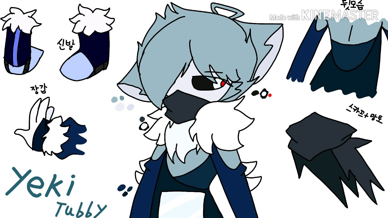[Slendytubbies] Tinky Winky and Yeti Tubby Fusion= Yeki Tubby / (슬렌더토비 ...