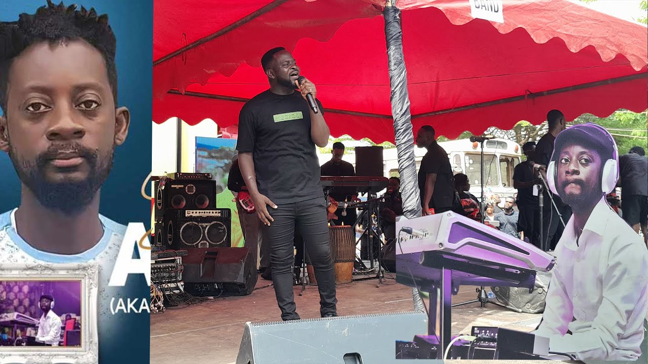 SK Frimpong Performs Ama Boahemaa Songs At Agya Yaw Keyboard's Funeral ...