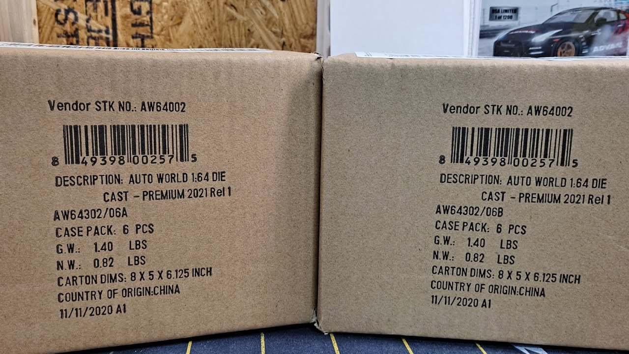 Auto World 2021 Release 1 A and B Case unboxing with all the ultra reds ...