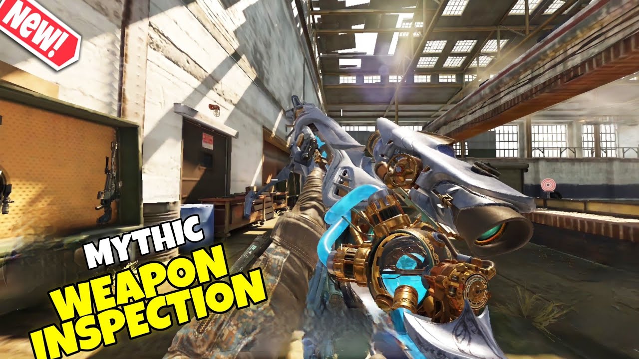 All Mythic and legendary guns inspection in Codm Test server | codm ...