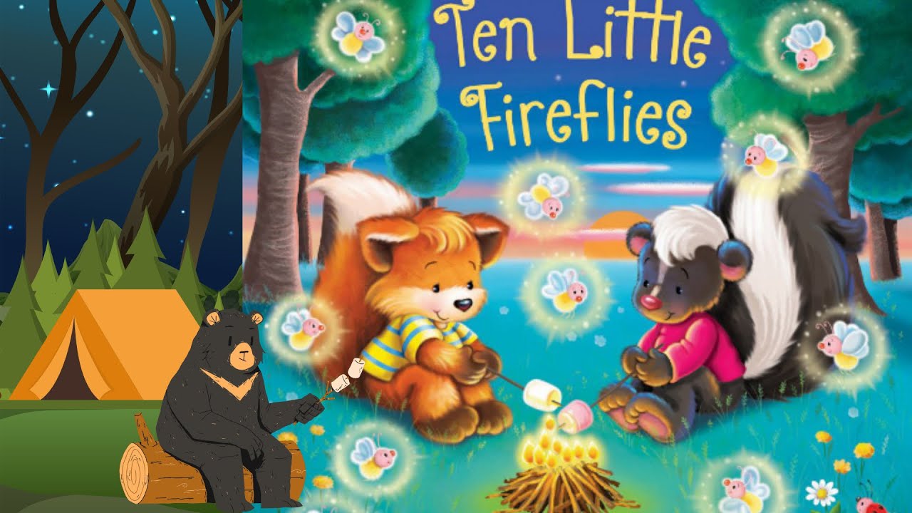 Ten Little Fireflies Bedtime Story | Bedtime Story for Children | Read ...