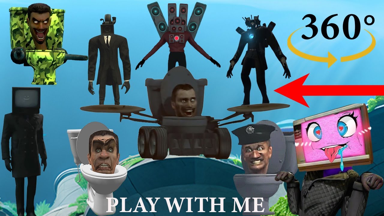 Skibidi Toilet ALL Characters №02 | Skibidi Toilet Finding Challenge ...