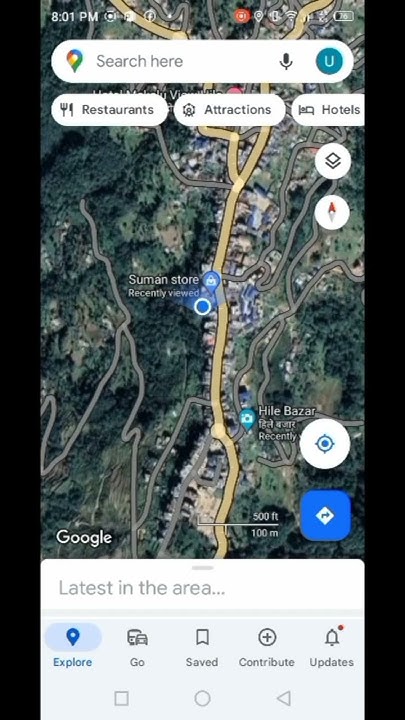 how to see 3d map - YouTube