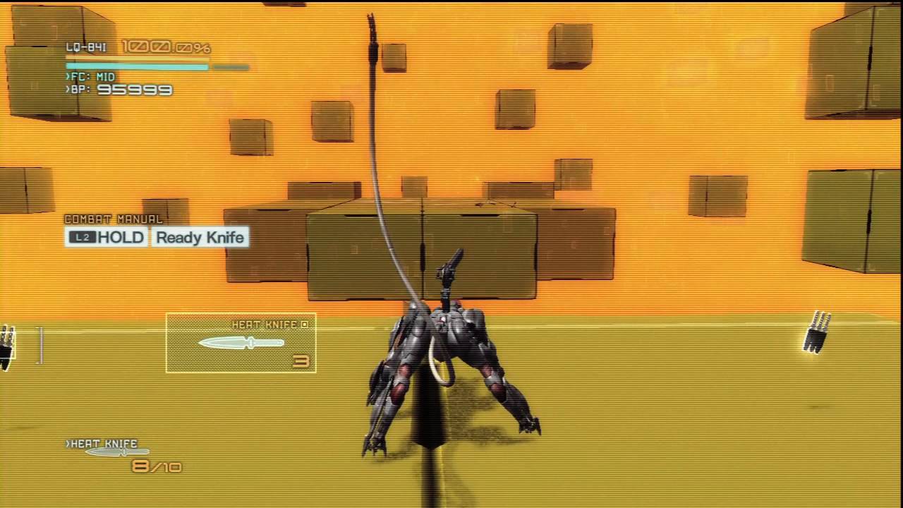 Metal Gear Rising: Revengeance Blade Wolf DLC - LQ-84i VR Training Dash ...