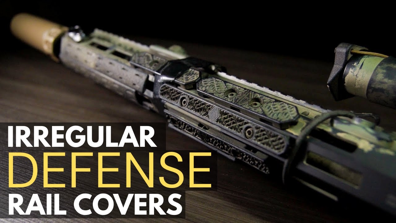 Irregular Defense Rail Covers - Cool & Comfortable - YouTube