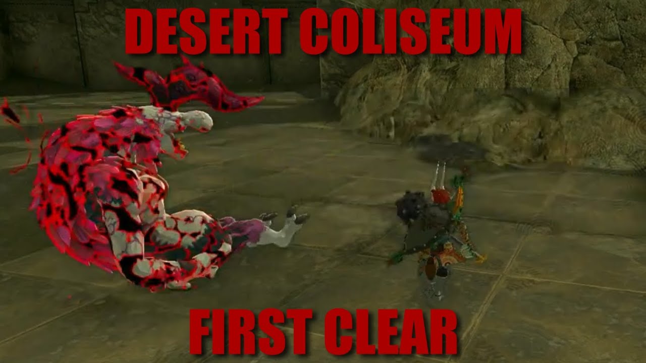 (SPOILER WARNING) DESERT COLISEUM : ZELDA TEARS OF THE KINGDOM - YouTube
