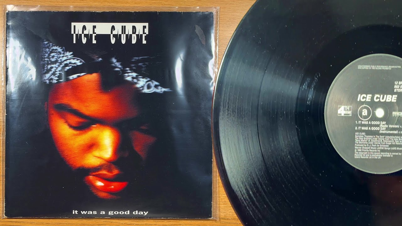 Ice Cube - It Was A Good Day Vinyl Unboxing - YouTube