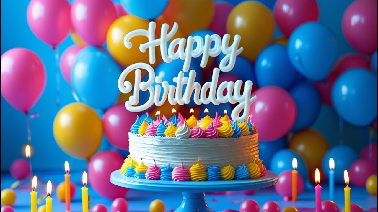 New Celebration birthday party song happy birthdya to you - YouTube