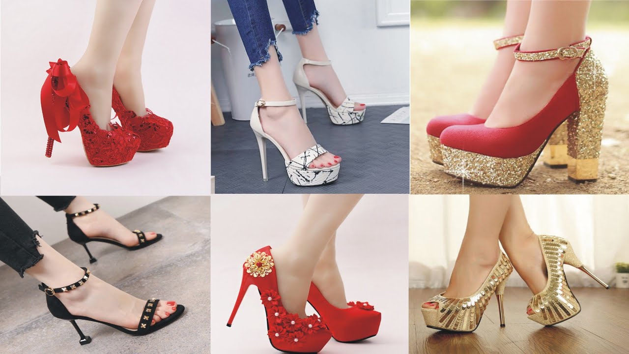 Latest 2020 Unique Girls High Heels Sandals Design Collocation | Ladies ...