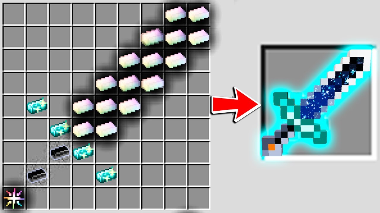 Como Crear Todas Las Armas Y Guardianes En Minecraft