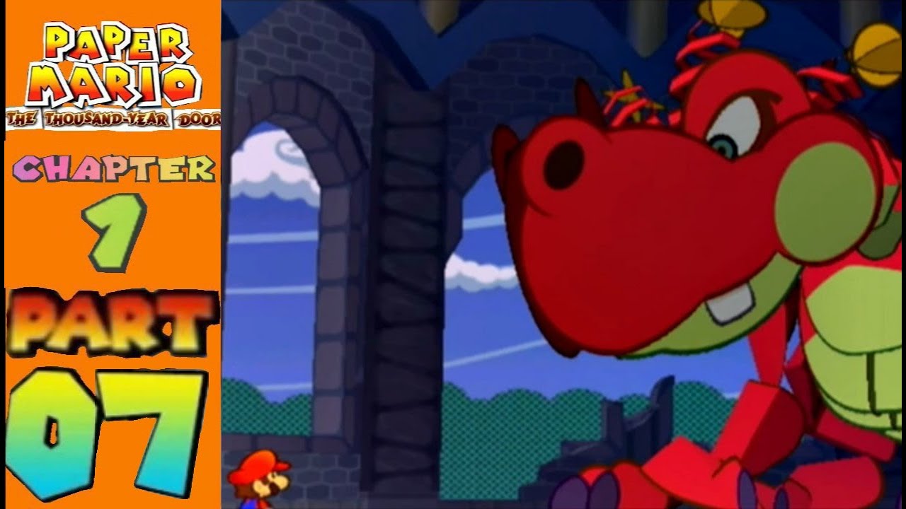 Paper Mario: The Thousand Year Door (#7) VS Hooktail!! - YouTube