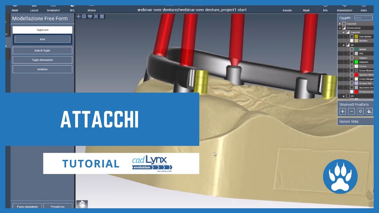 Attacchi con Cad Lynx Evolution - YouTube