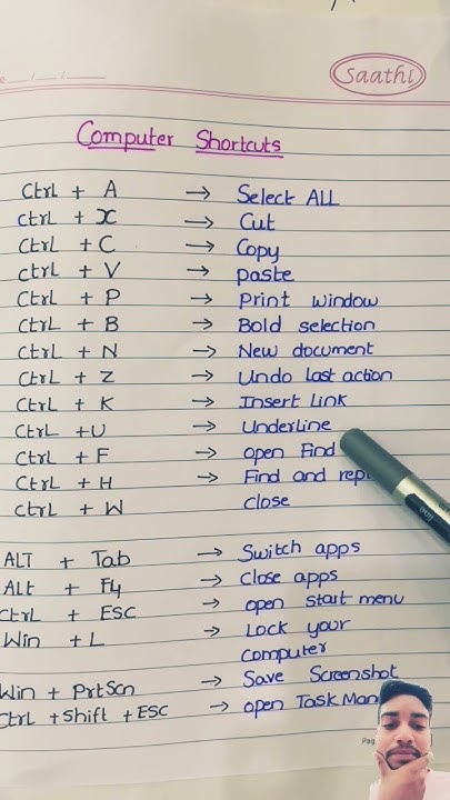 English Education Learning Computershortcuts Learn Basiccomputerknowledge Computer Youtube