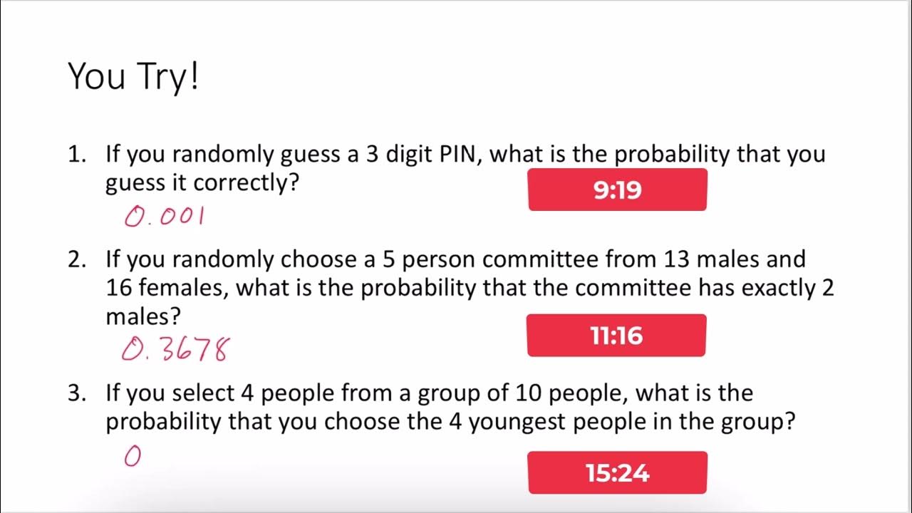 Probability with Counting Methods - YouTube
