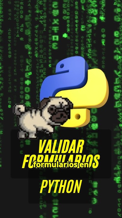 Como validar correo electrónico Python - YouTube