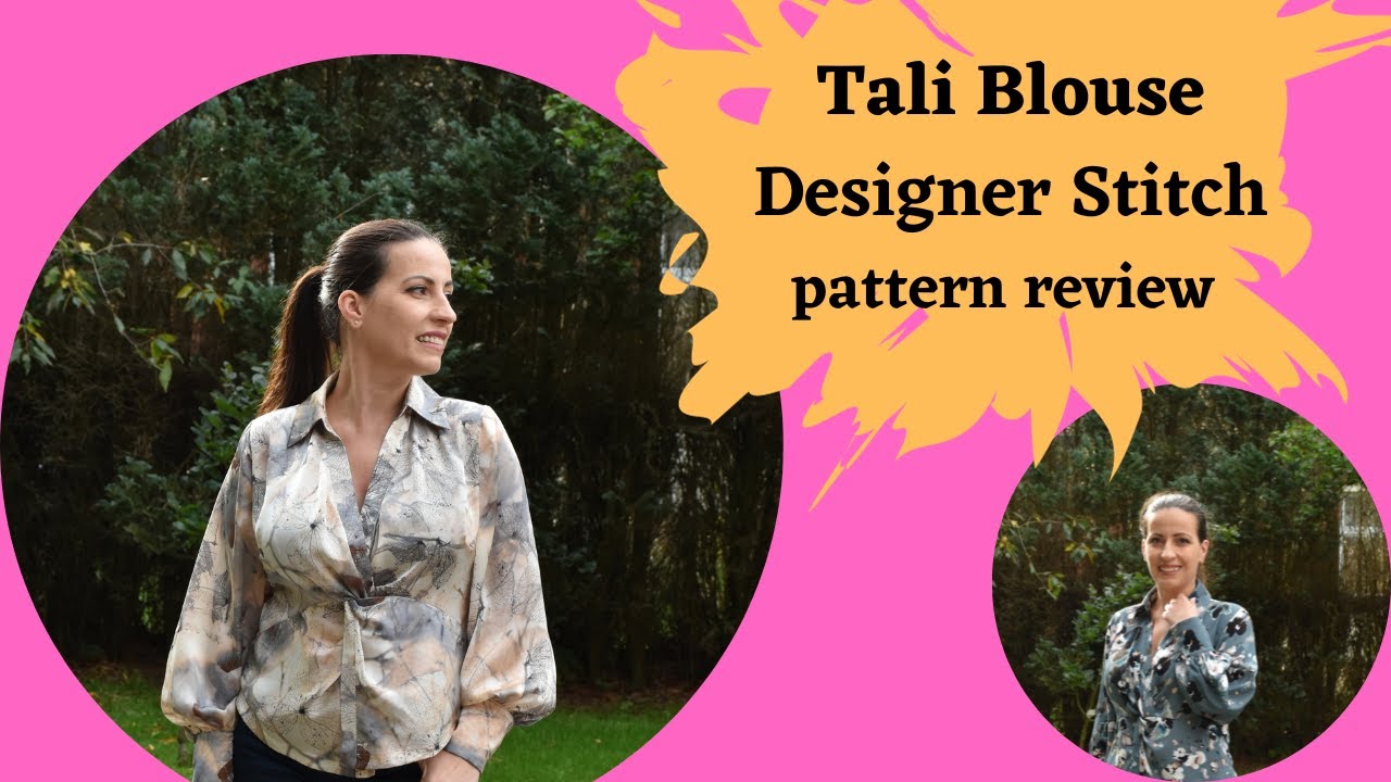 New Designer Stitch pattern! Tali blouse sewing tips. My new favourite ...
