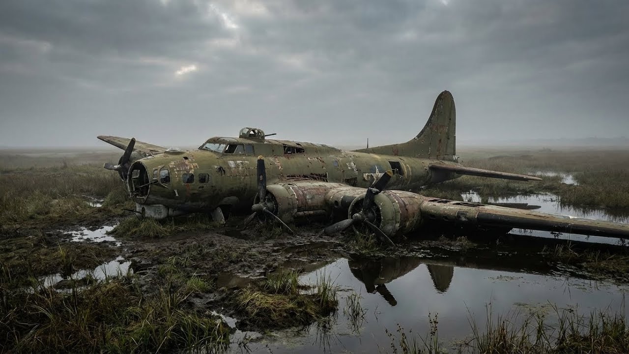 Restoring a Crashed B 17 Flying Fortress After Decades of Silence - YouTube