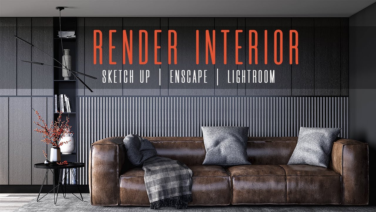 TUTORIAL: RENDER INTERIOR | ENSCAPE 3.3 ::.. - YouTube