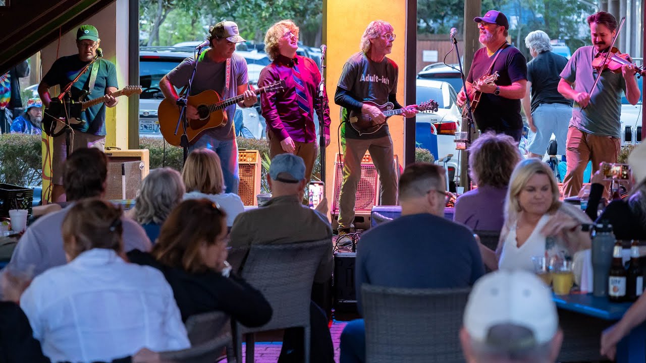 Dread Clampitt + Sam Bush at Red Fish Taco in South Walton FL - YouTube