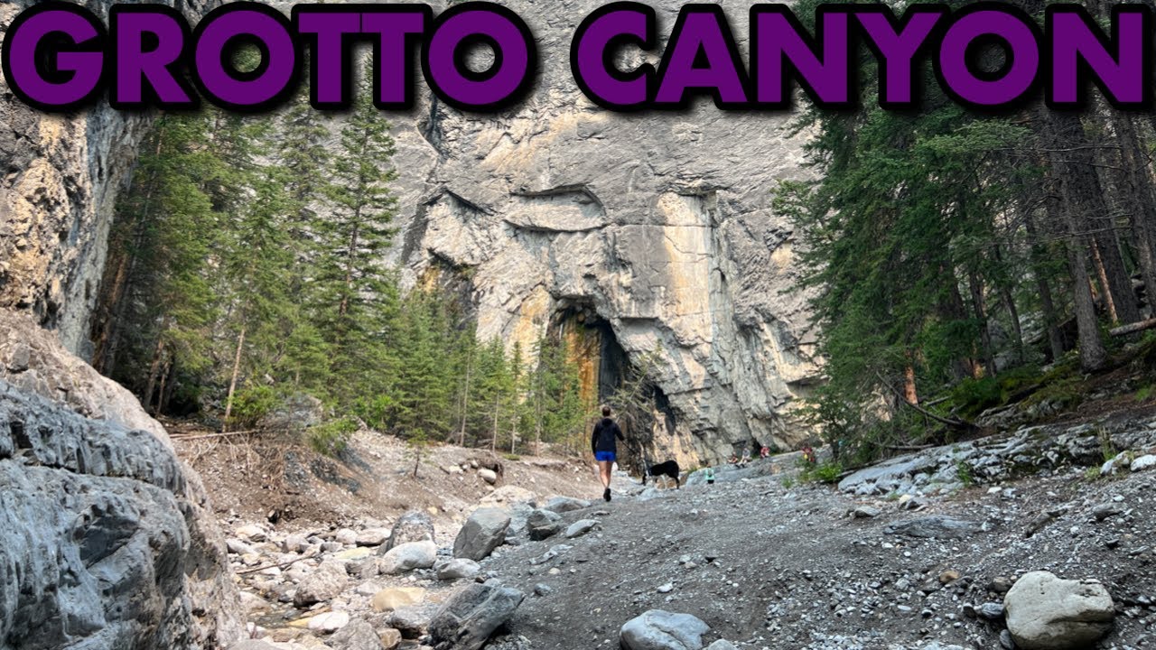 Hiking the GROTTO CANYON TRAIL - YouTube