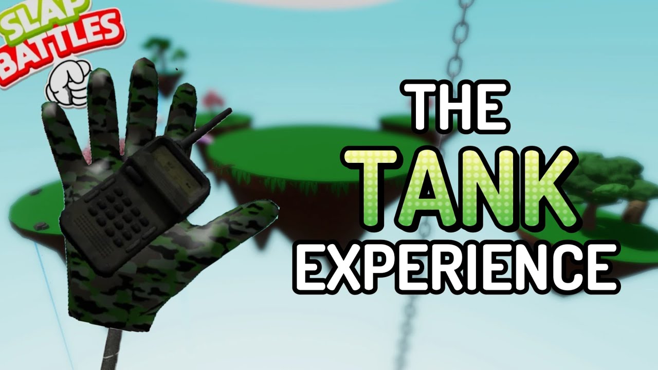 The Epic TANK Experience - Roblox Slap Battles - YouTube