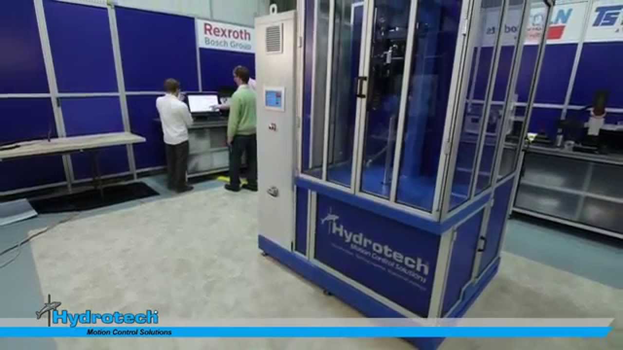 Hydrotech InX Test Stand Features/Capabilities - YouTube