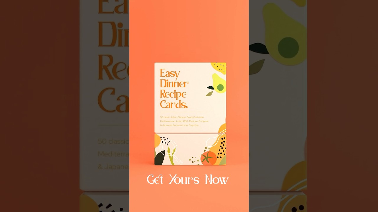 Easy Dinner Recipe Cards Is NOW Live On Kickstarter Head To The Link easy-dinner-recipe-cards-is-now-live-on-kickstarter-head-to-the-link